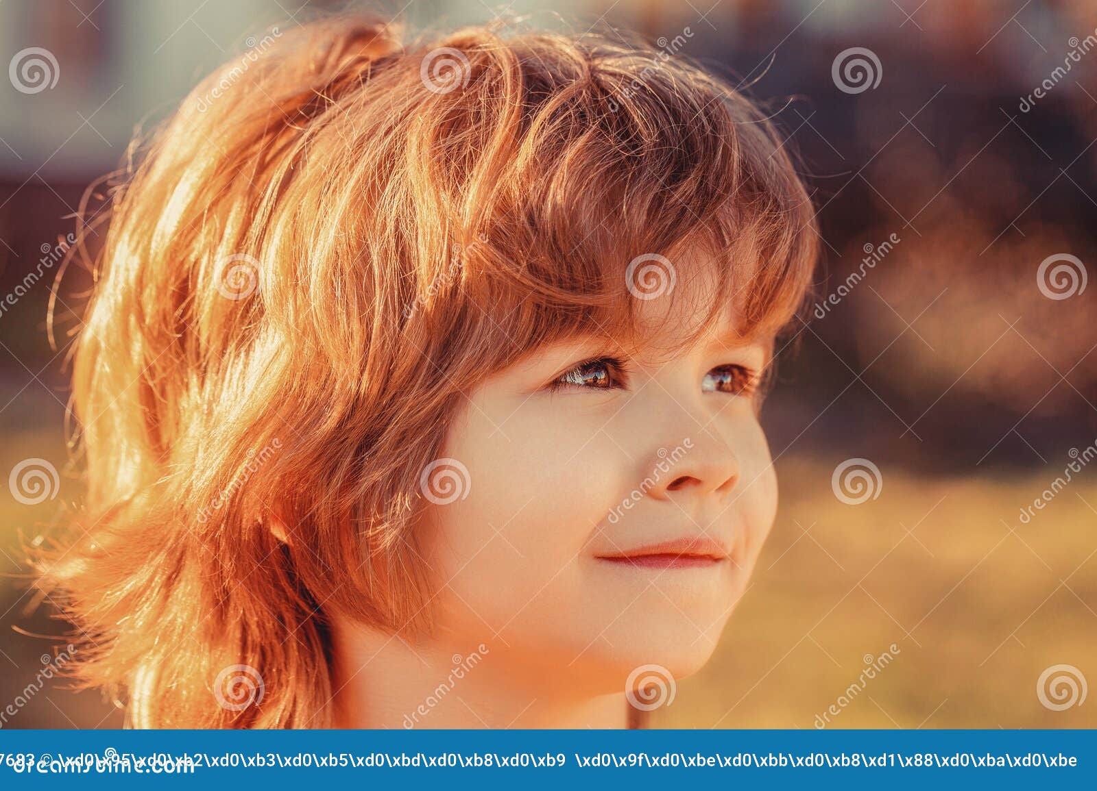 Little Boy Walks on Outdoors, Spring Weather, Sun is Shining, Child ...