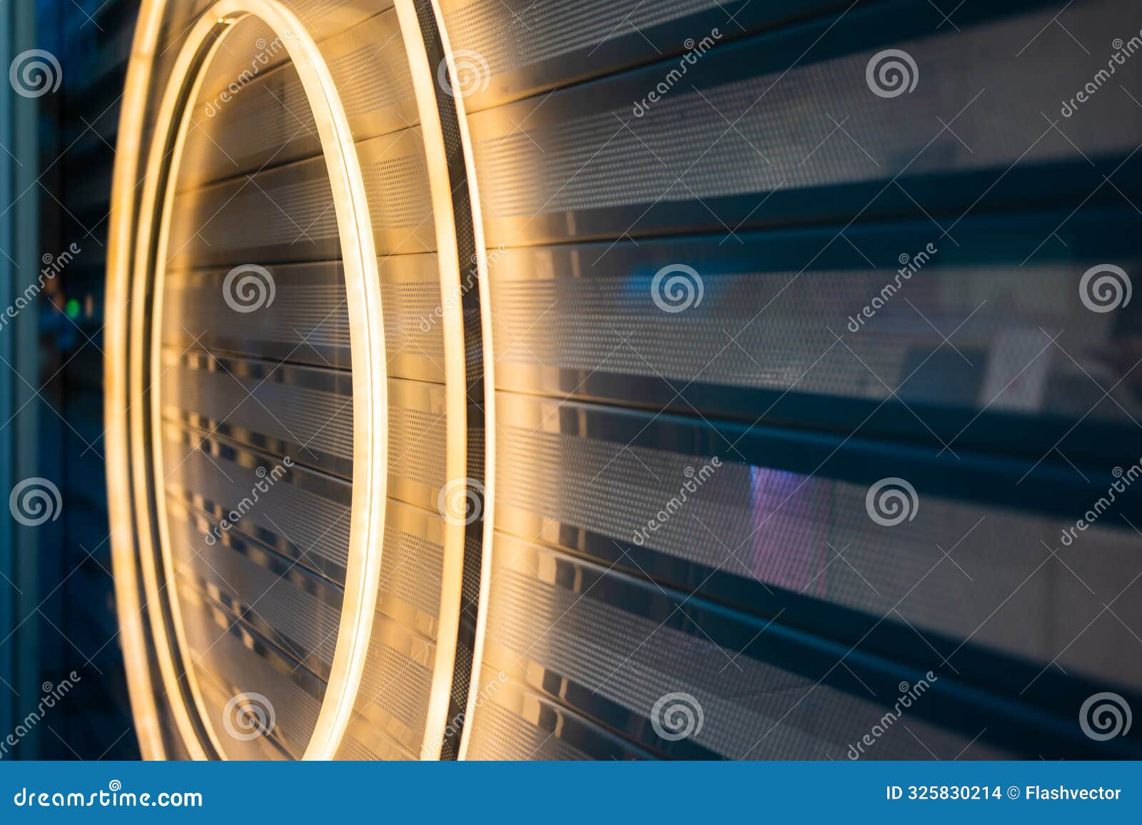 Modern High-Rise Building with Horizontal Lines Stock Photo - Image of ...