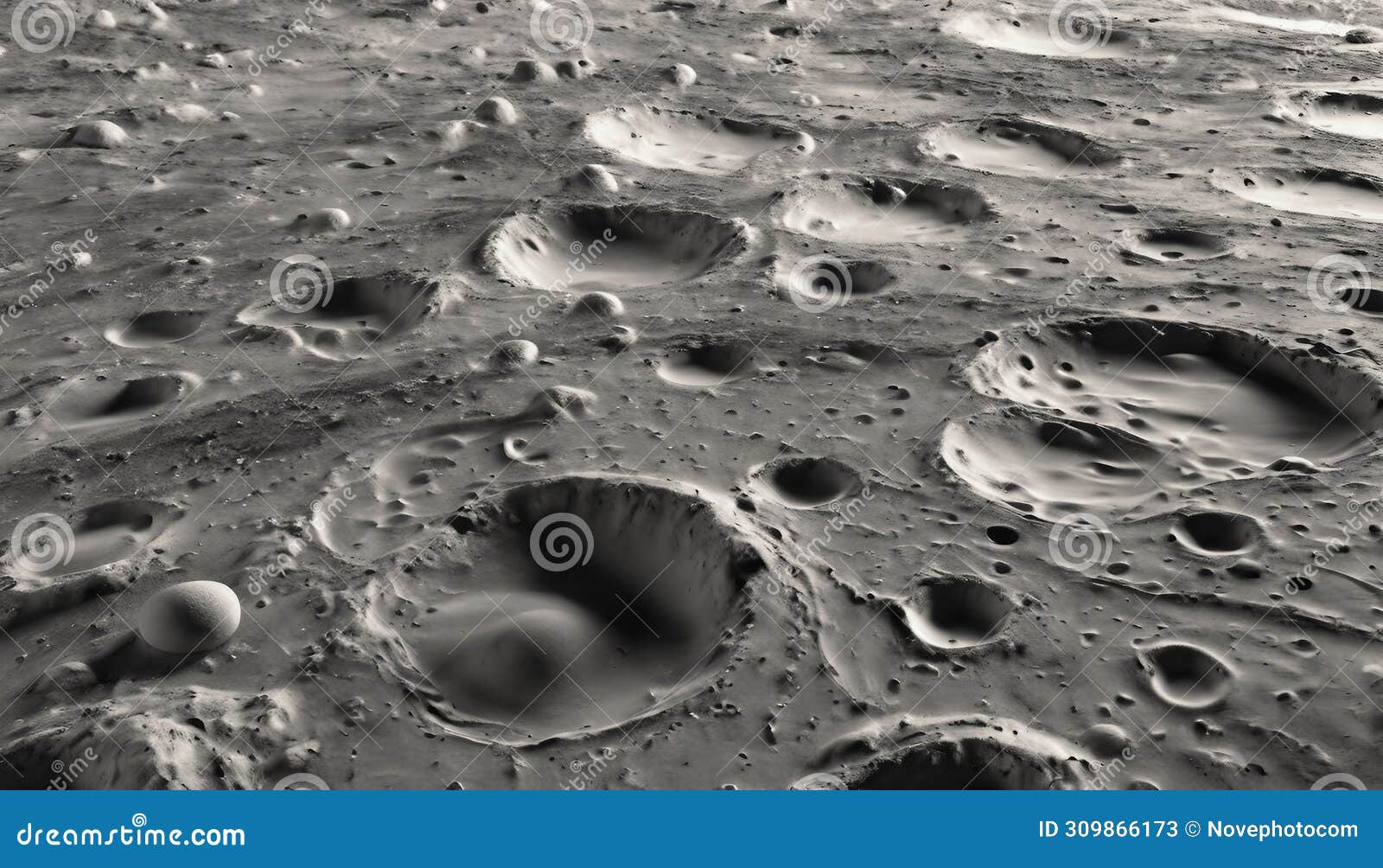 Lunar Surface. Craters on the Moon. Moon Surface Texture Hard Stock ...