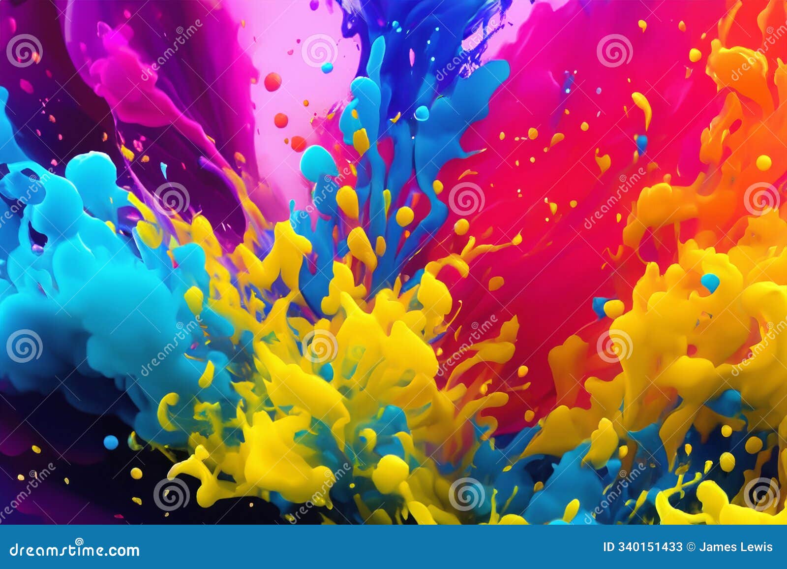 Paint Splattered Vintage Paper Texture. High Resolution Abstract Color ...