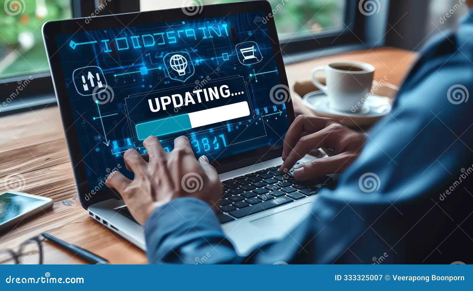 Generated image stock illustration. Illustration of concept - 333325007