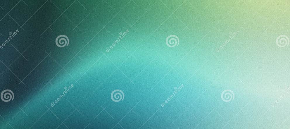 Turquoise and Green Gradient Background with Light Leak and Grainy ...