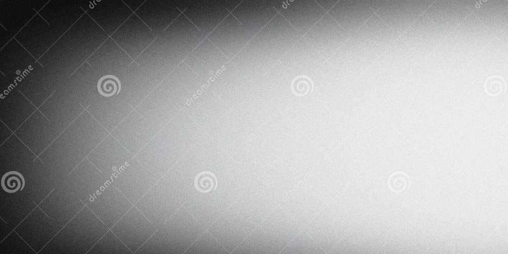 Black Vignette Fading into a White Grainy Texture Stock Photo - Image ...