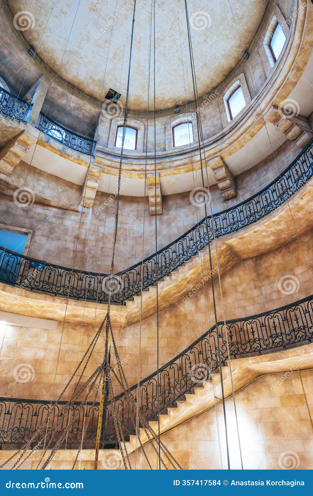 Stairs Of Ancient Fort Bricks Stairway Of Castle Downstairs Way Down ...