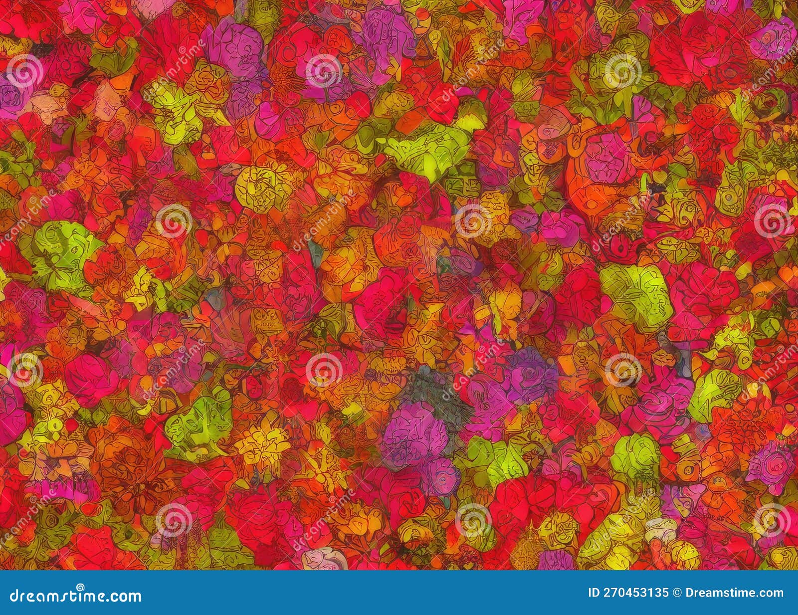 Generated Texture. Color Background. Stock Illustration - Illustration ...