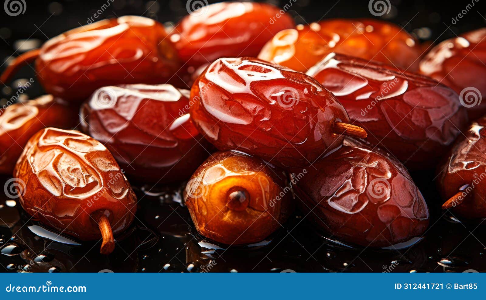 Top View Of Pile Of Fresh Loganberries With Water Spots Healthy Food ...