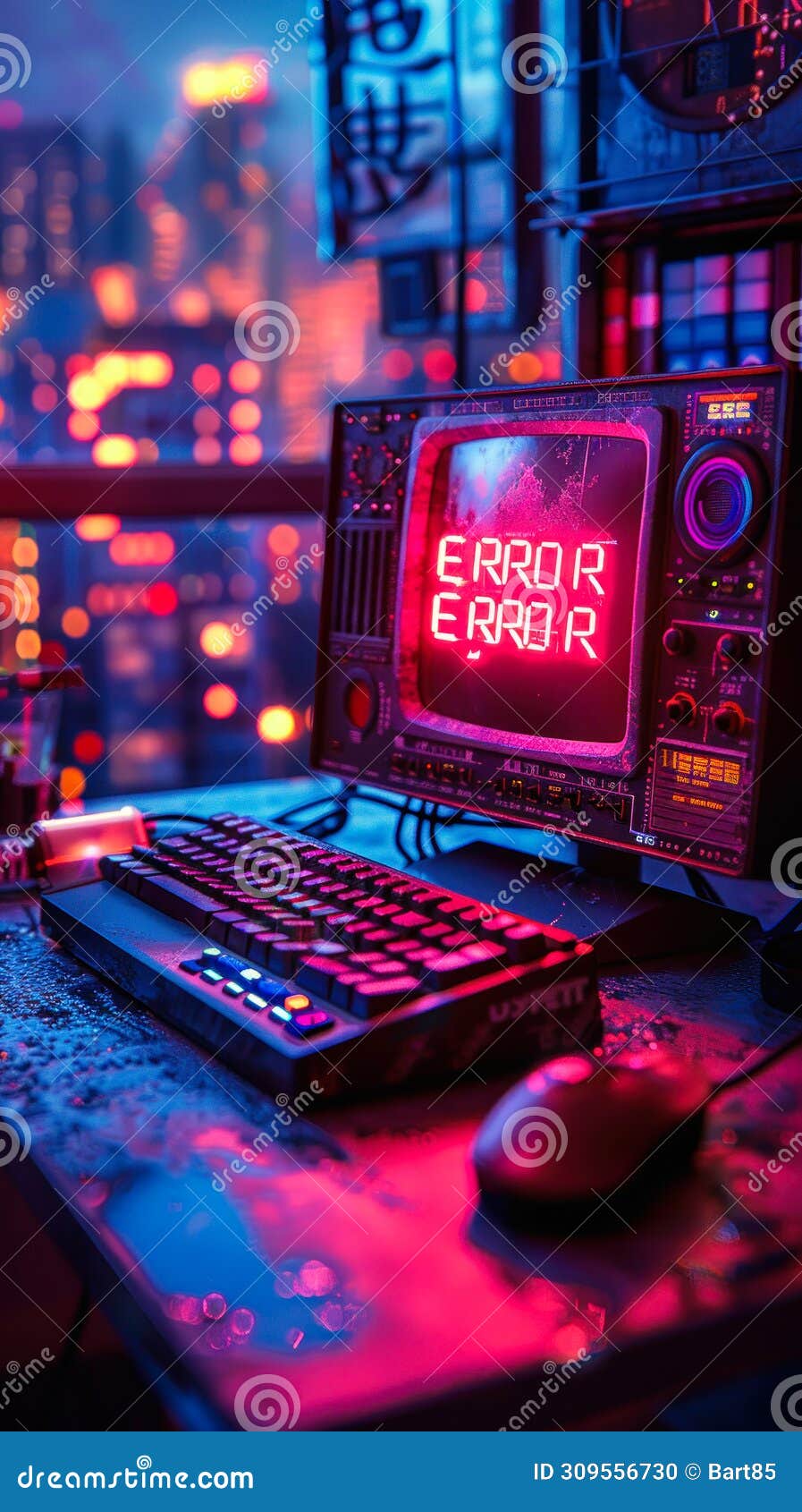 Error Message Displayed Due To Technical Difficulties In Processing Visual Data Indicating A