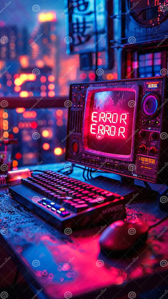 Error Message Displayed Due To Technical Difficulties In Processing Visual Data Indicating A