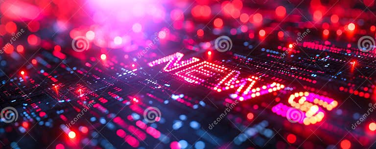 Global Digital News Concept with Bold NEWS Lettering Overlaying a ...