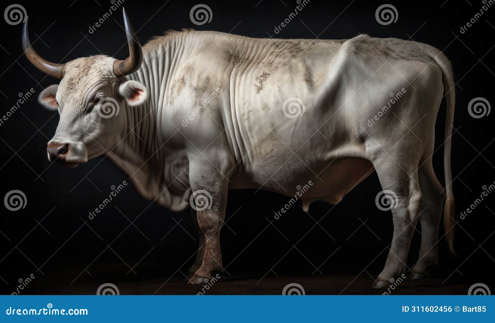 Brahman Bull Pulling Cart In Malaybalay Philippines Art Deco WPA Poster ...