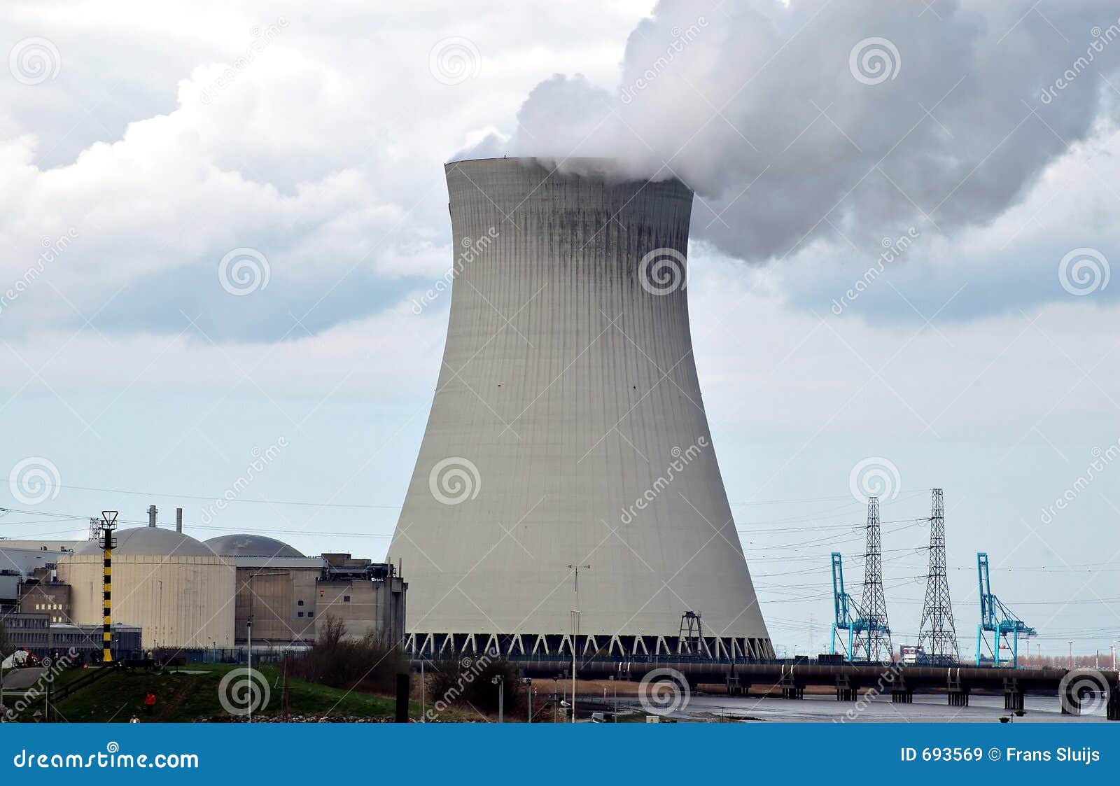 Generating Power for the World Stock Image - Image of building ...