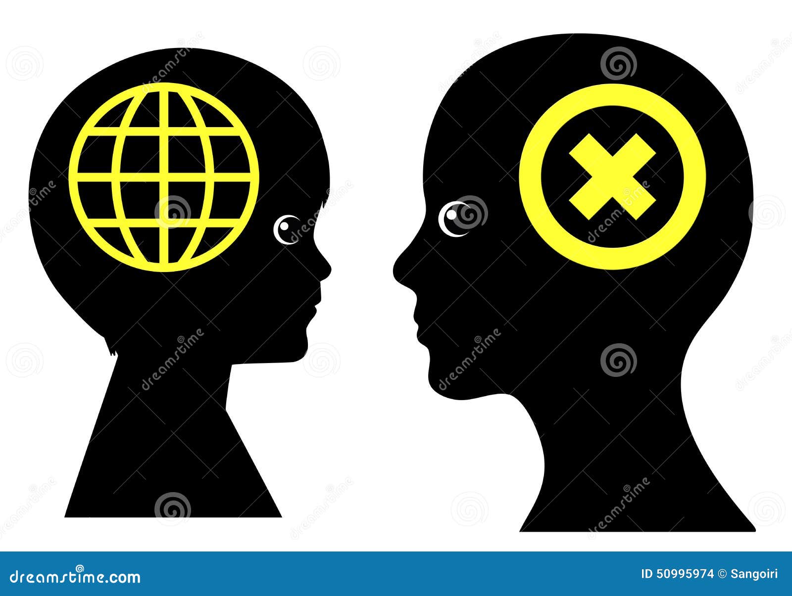 Generation Conflict stock illustration. Illustration of conflict - 50995974