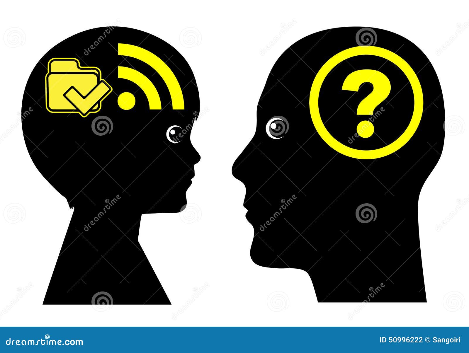 Generation Gap stock illustration. Illustration of sign - 50996222