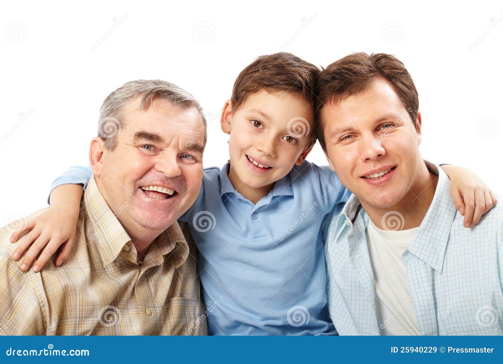 Generation of men stock image. Image of embrace, grandparent - 25940229