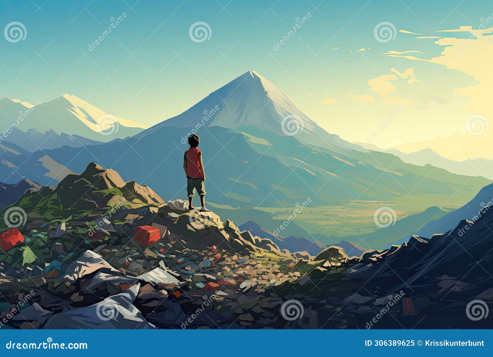 Generation Problem of Environmental Pollution in Nature AI Generated ...