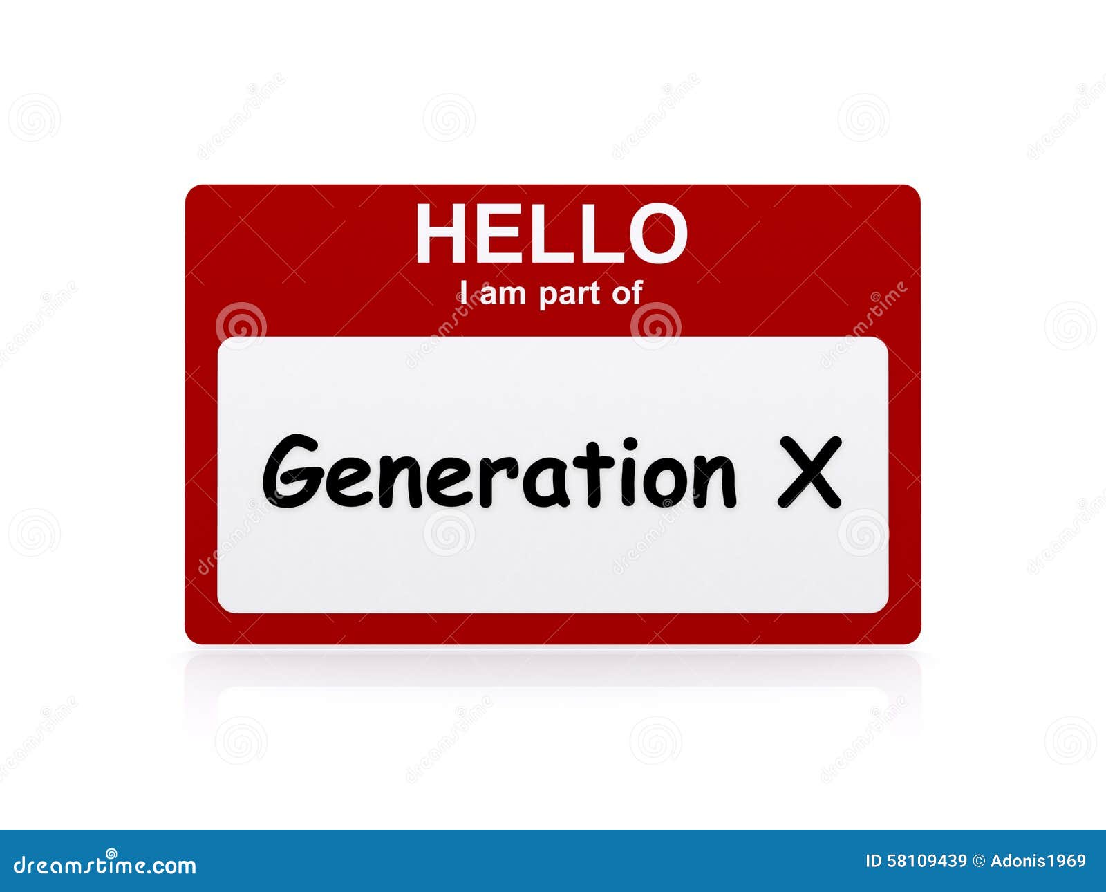 Generation X stock illustration. Illustration of peer - 58109439