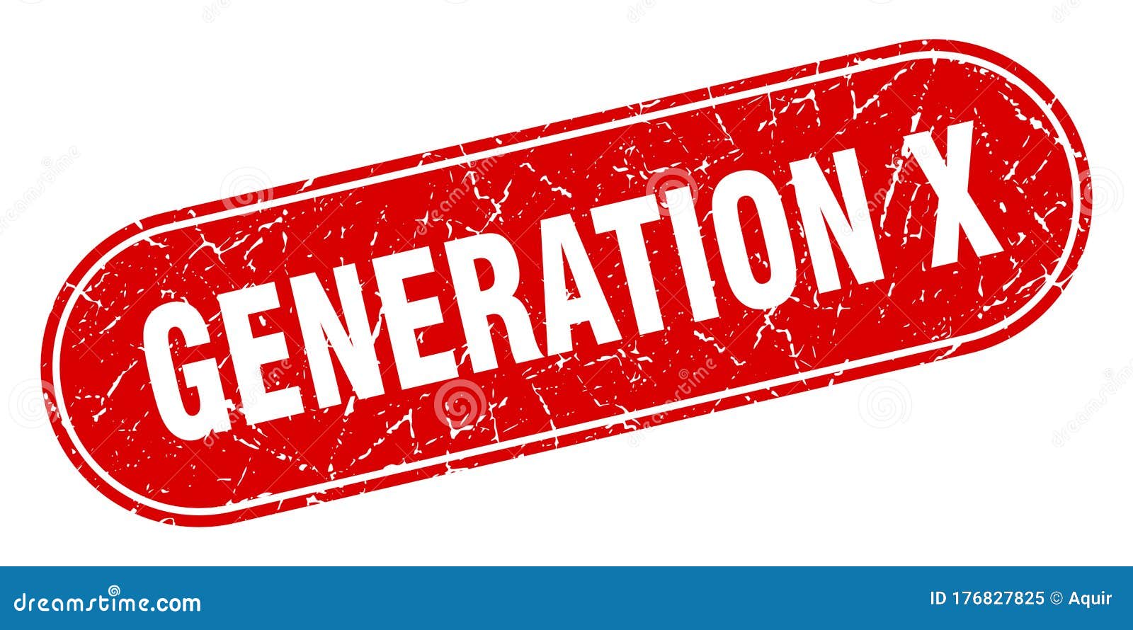 Generation X Sign. Generation X Grunge Stamp Stock Vector ...