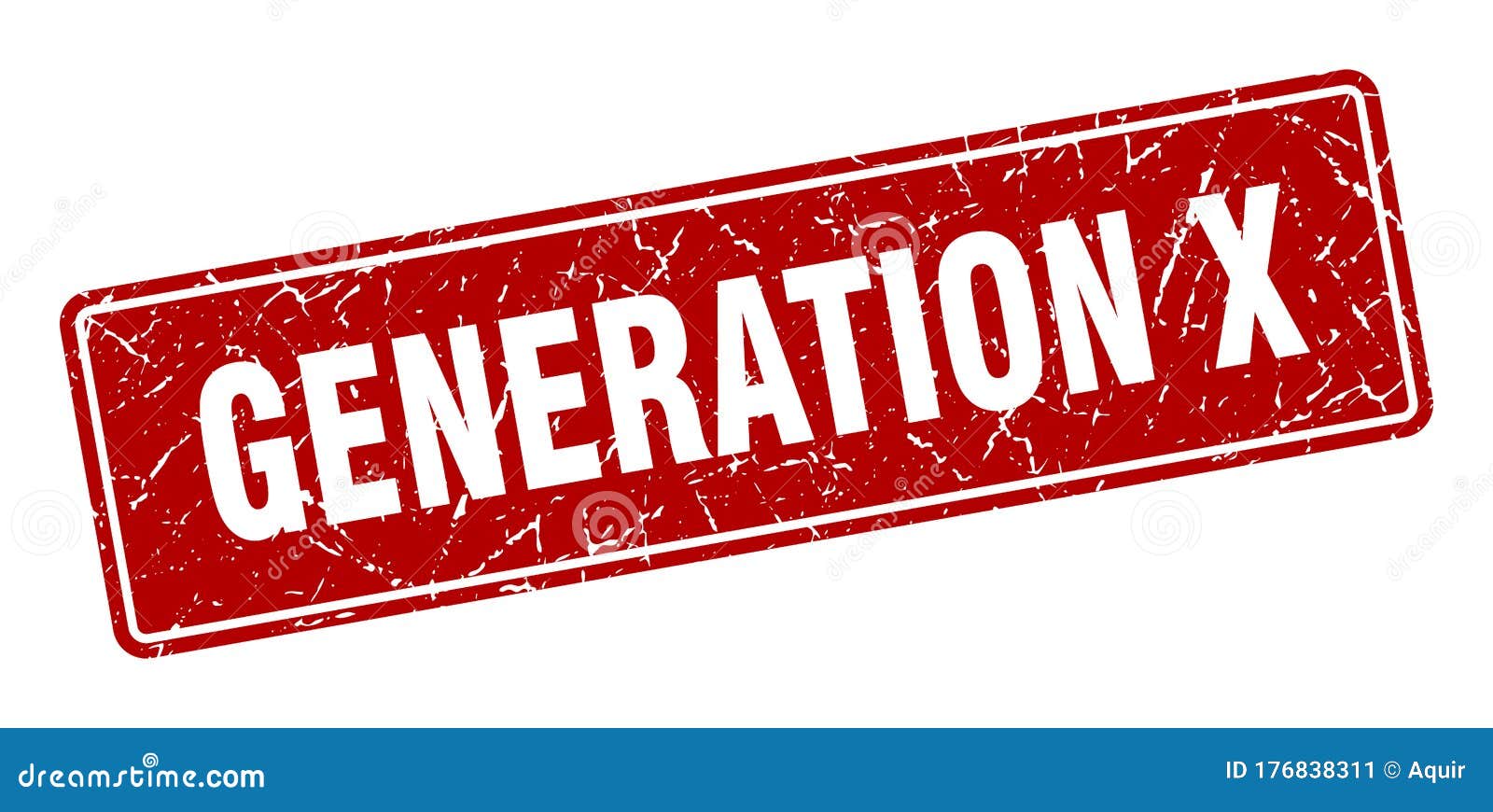 Generation X Sign. Generation X Grunge Stamp Stock Vector ...