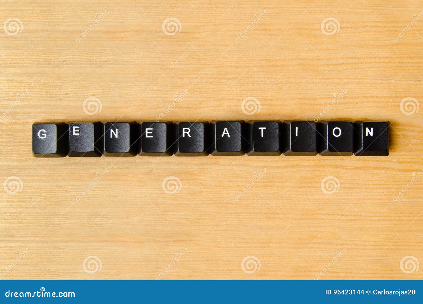 Generation word stock photo. Image of education, keyboard - 96423144