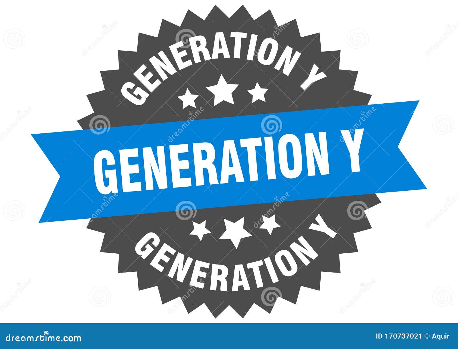 Generation Y Sign. Generation Y Circular Band Label. Generation Y ...