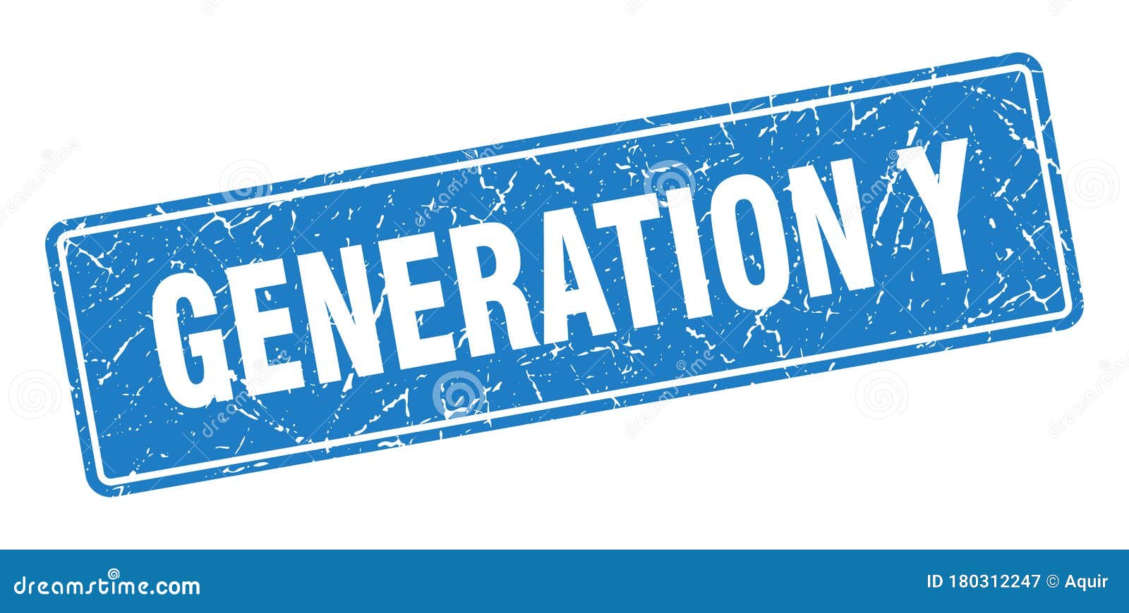 Generation Y Sign. Generation Y Grunge Stamp Stock Vector ...