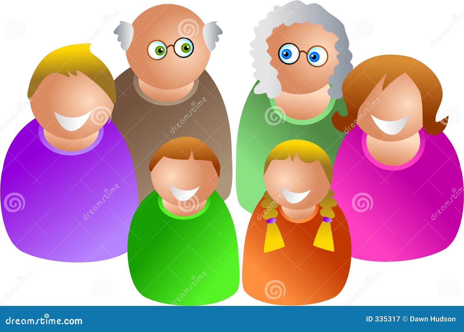 Generations stock illustration. Illustration of family - 335317