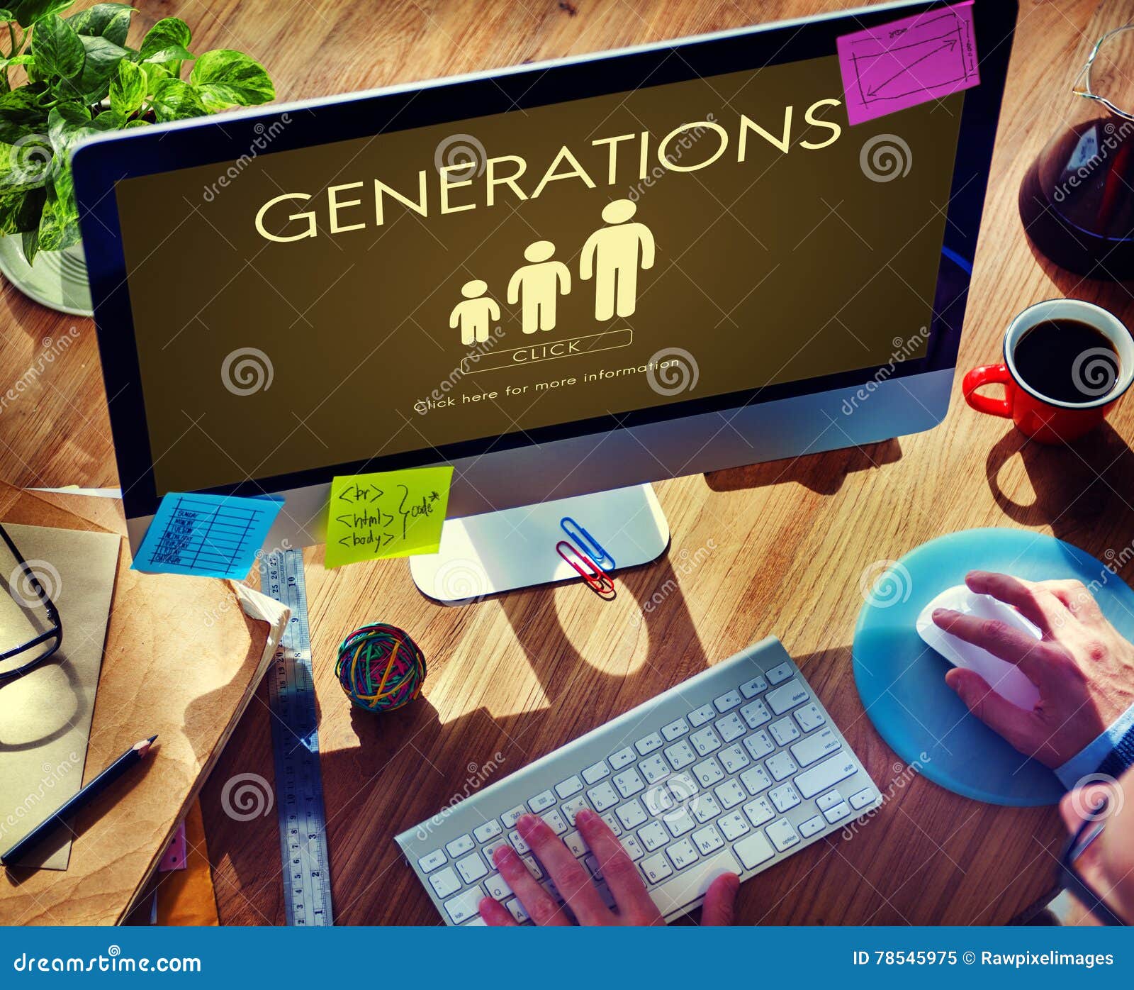 Generations Family Togetherness Relationship Concept Stock Image ...