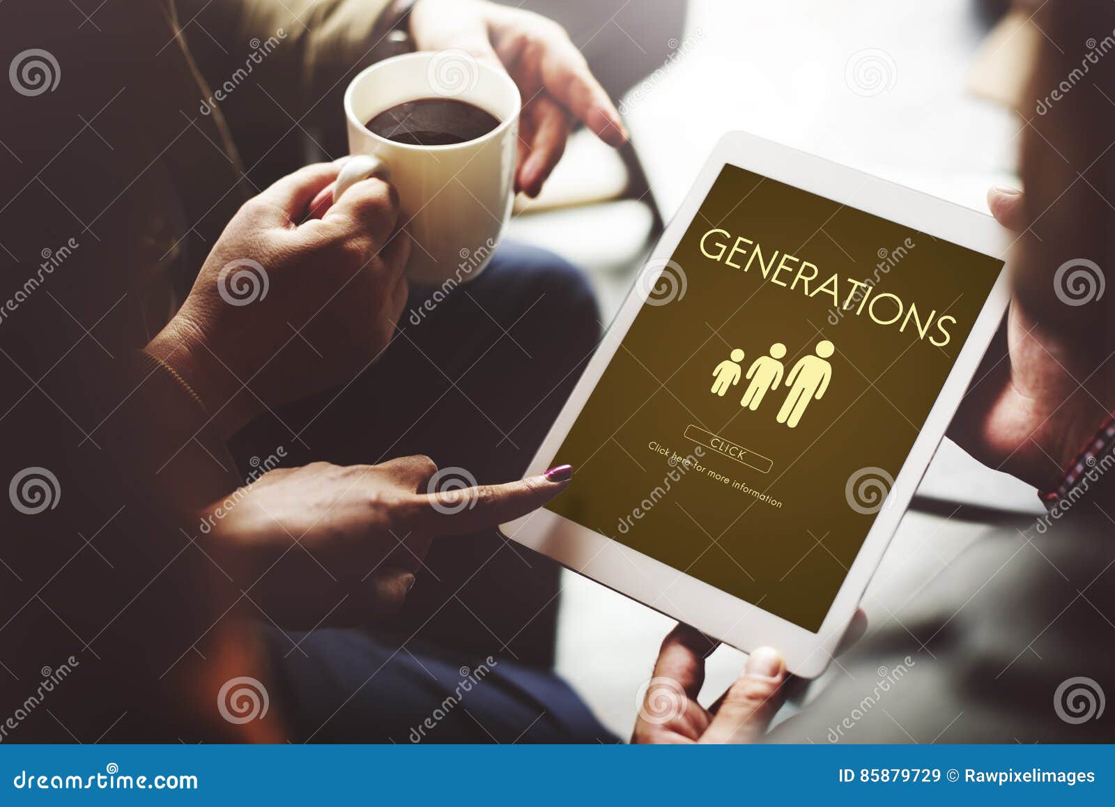 Generations Family Togetherness Relationship Concept Stock Image ...