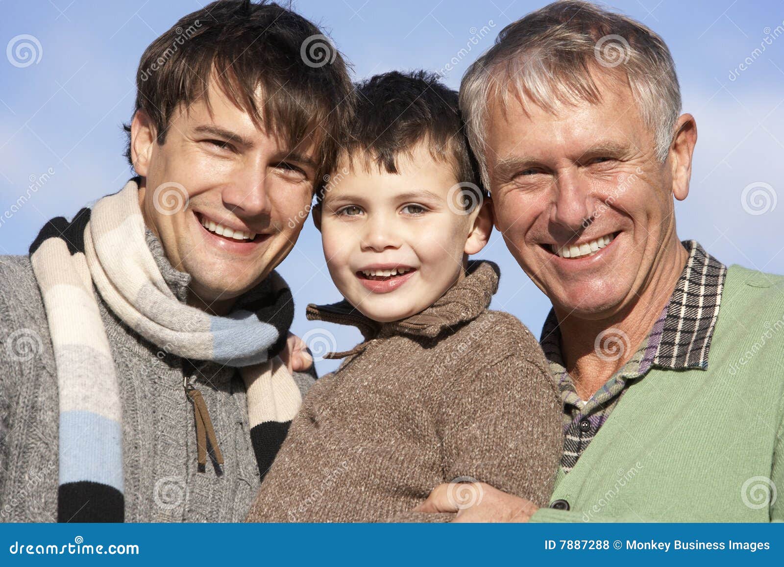 Generations portrait stock photo. Image of child, horizontal - 7887288