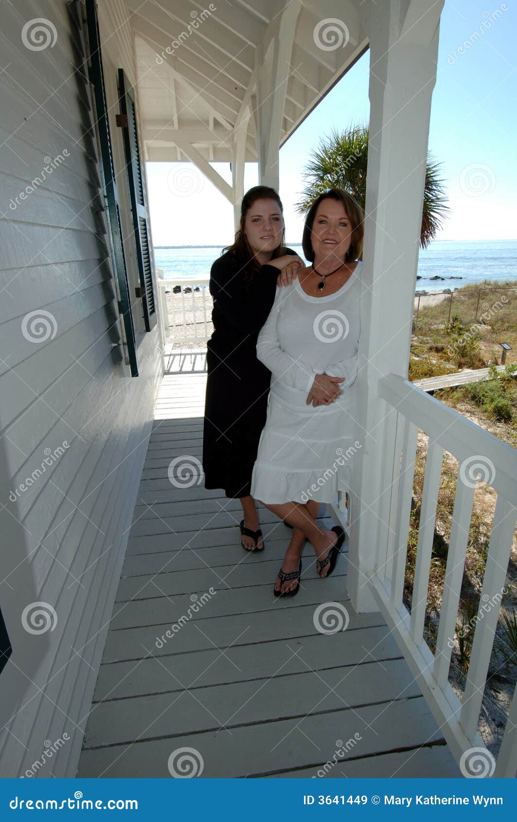 Generations of Women on Porch Stock Image - Image of girls, happy: 3641449