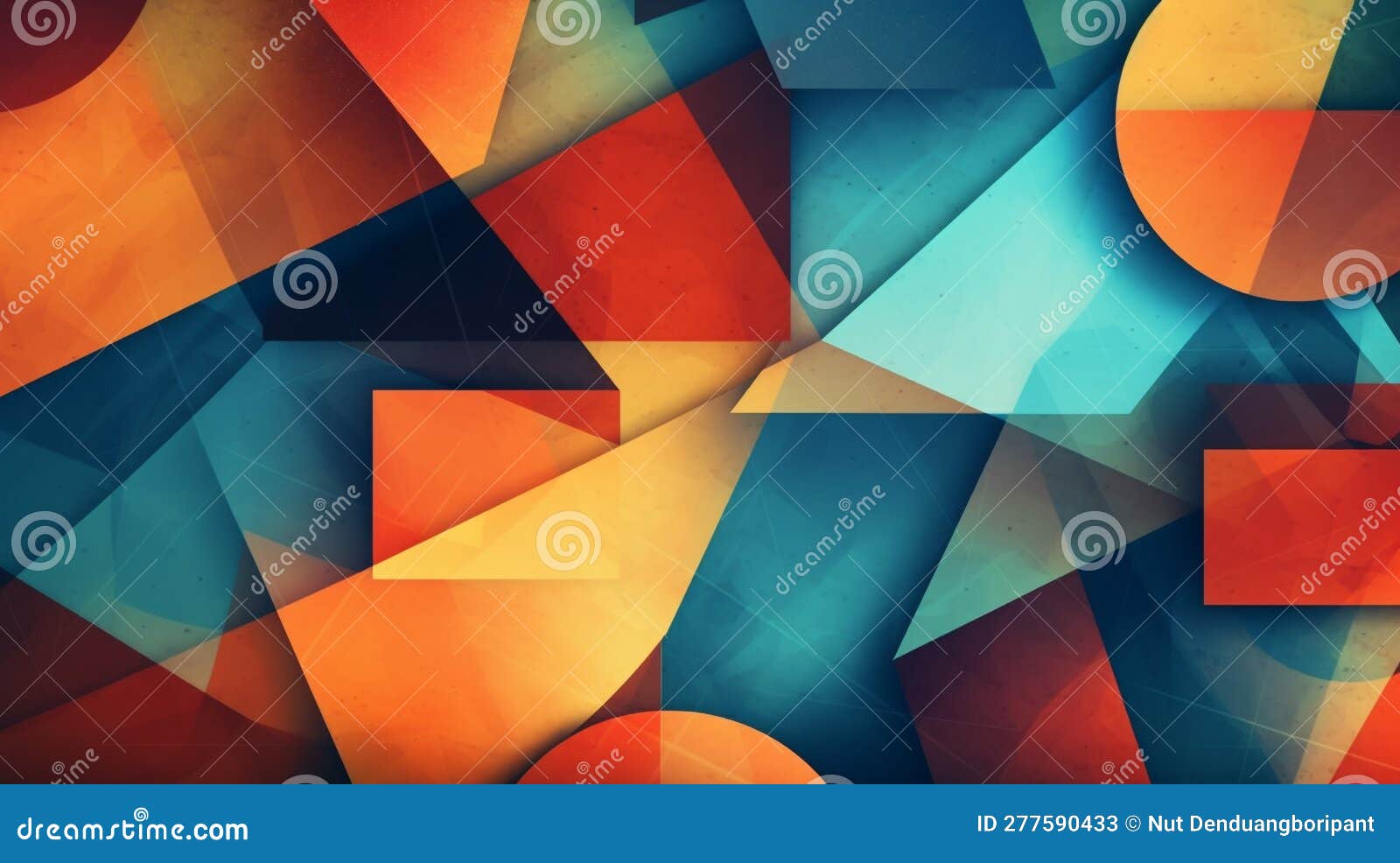 Generative AI, an Abstract Background Image that Incorporates Geometric ...