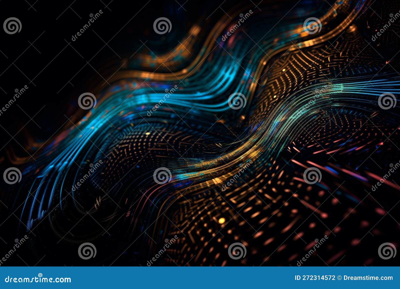 Generative Ai Abstract Geometry Pattern Background Stock Illustration Illustration Of Graphic