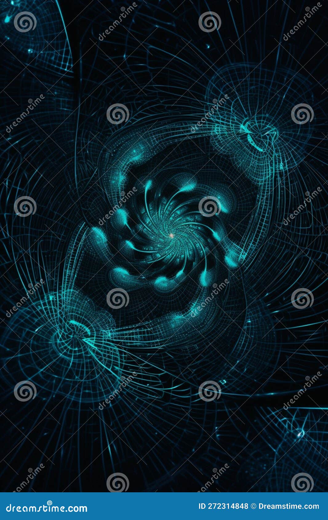 Generative Ai Abstract Geometry Pattern Background Stock Illustration Illustration Of