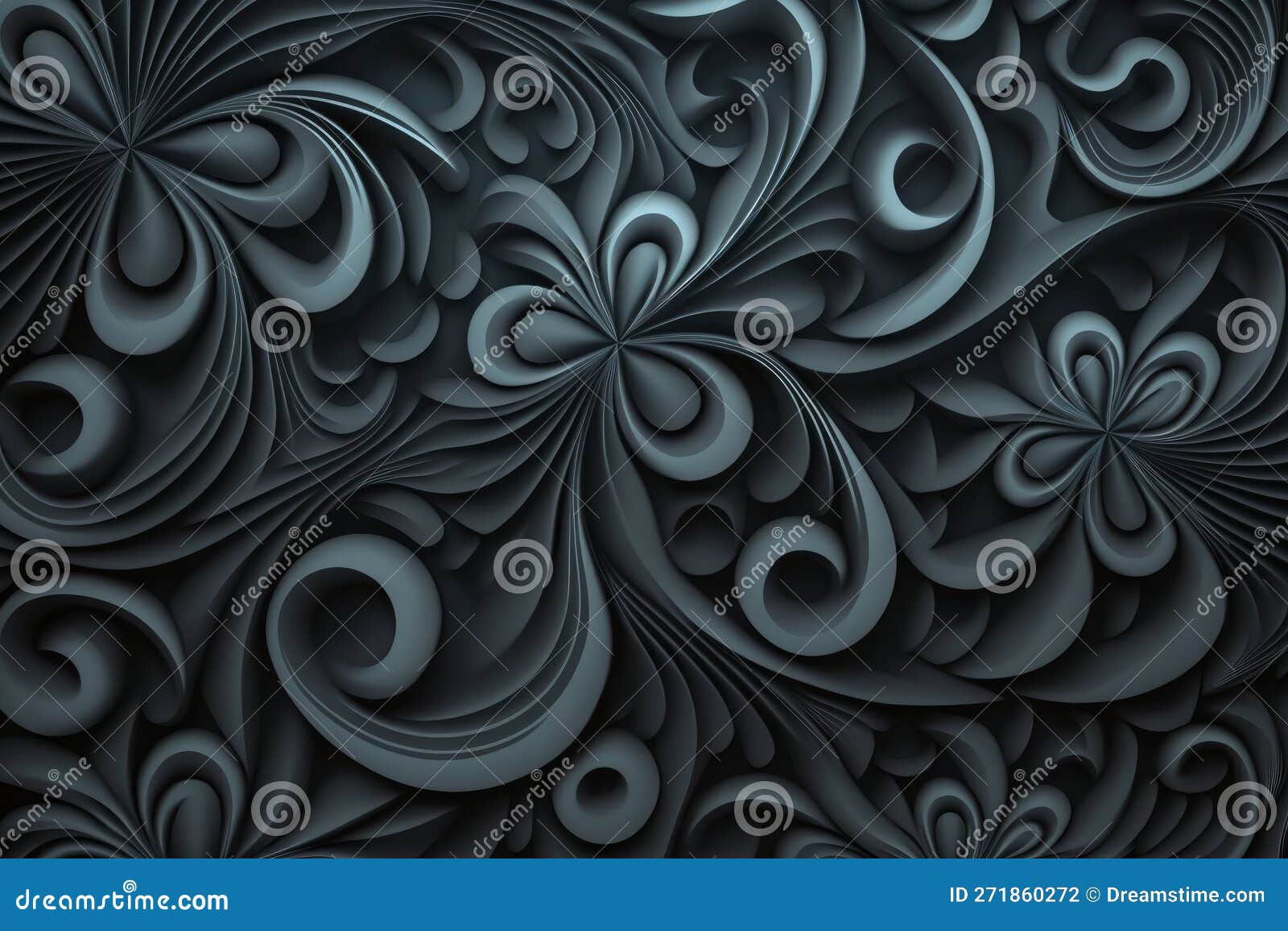 Generative AI Abstract of Wavy Surface. Computer Generated Background ...