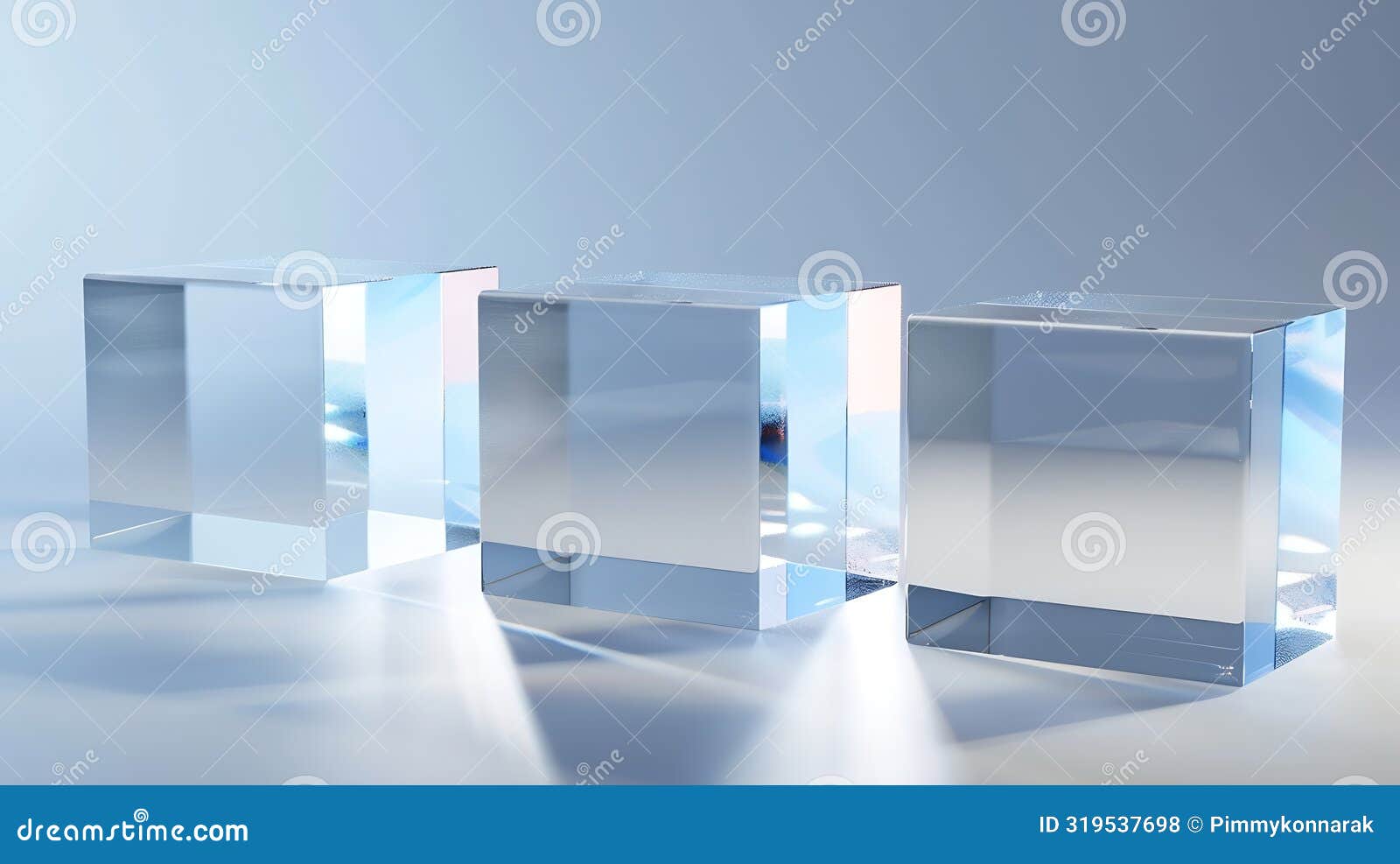 Generative AI ACRYLIC BLOCKS 4 SOLID CLEAR PERSPEX BLOCKS PLINTHS ...