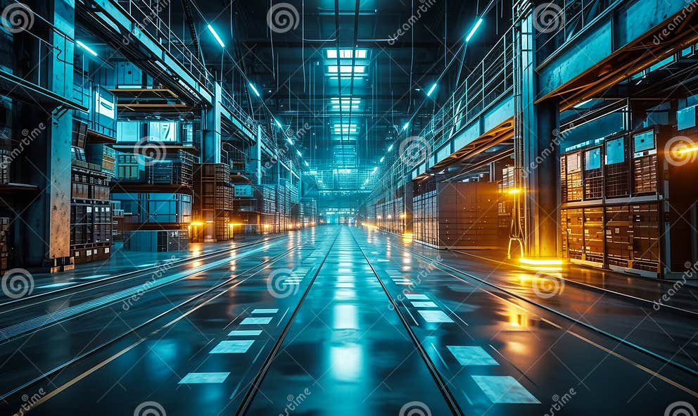 Advanced Virtual Warehouse Interface with Holographic Storage Layout ...