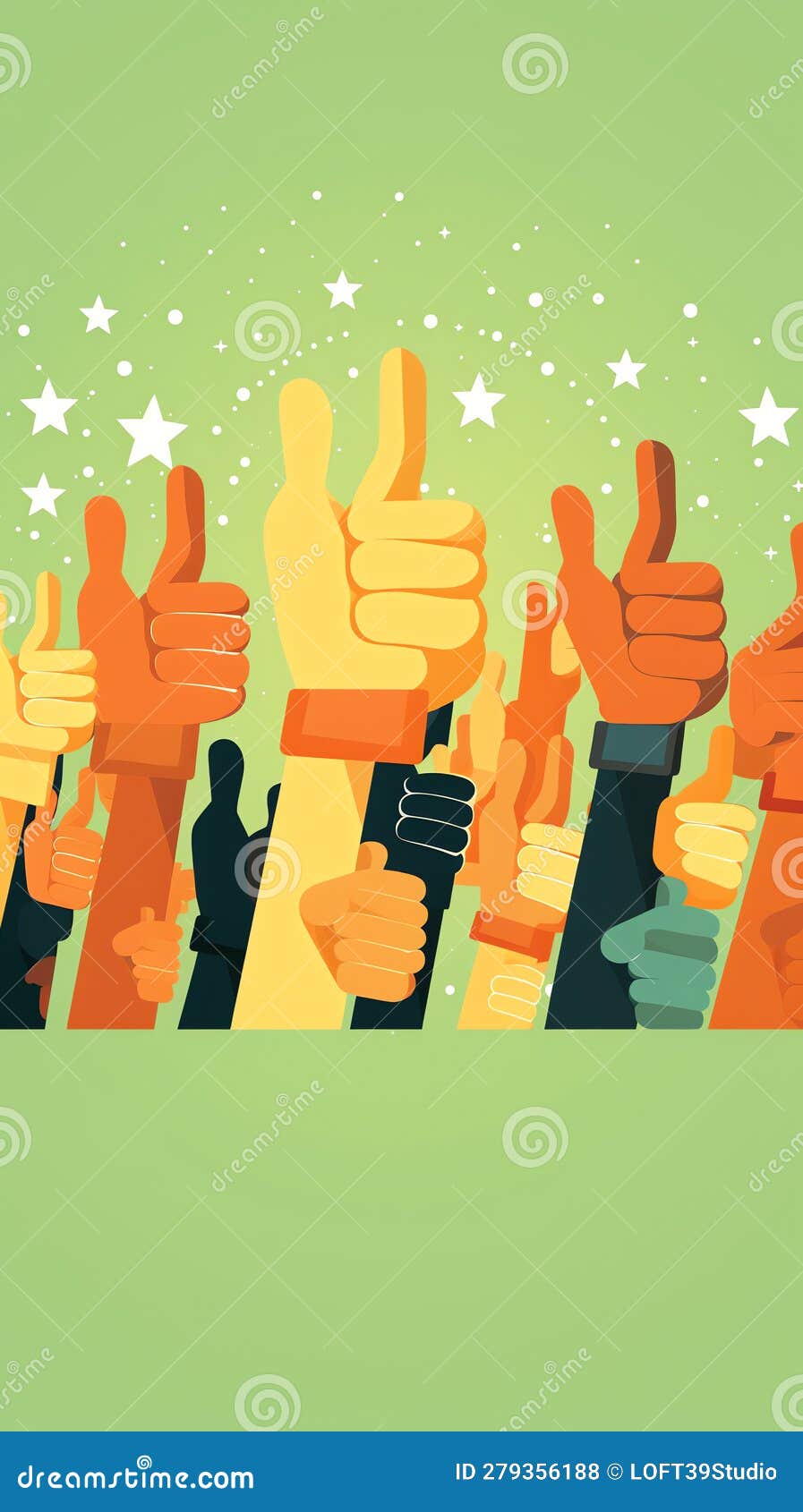 Generative AI Approval- stock illustration. Illustration of people ...