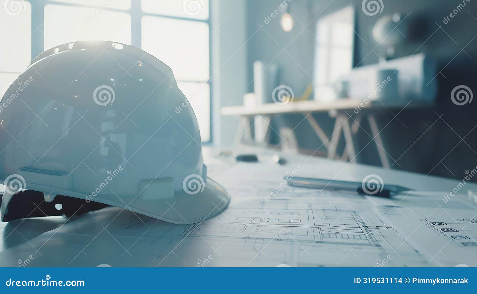 Generative AI Architectural Designed Building Blueprint Layout and ...