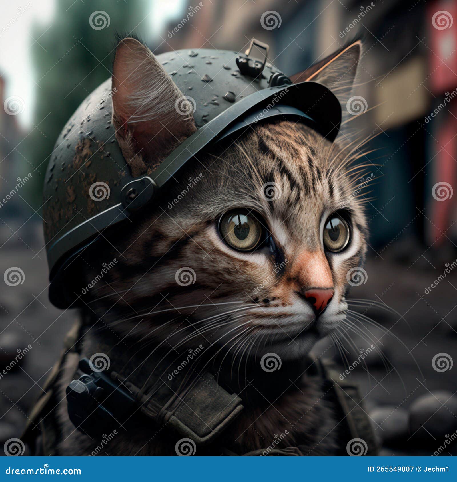 GENERATIVE AI, GENERATIVE, AI, Armed Forces Soldier Cat Stock ...