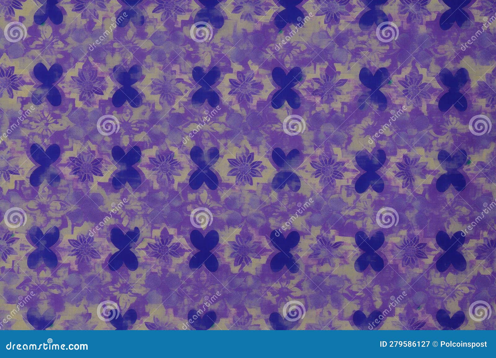 A Beautiful Textile Pattern. Textile Symphony. a Journey of Fabric ...