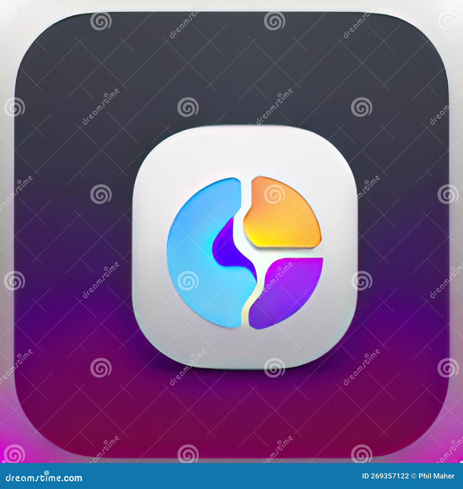 Emoticon Software App Style Icon. Generative AI. Stock Illustration ...