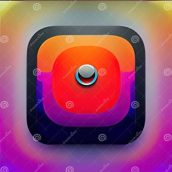 Remote Control Software App Style Icon. Generative AI. Stock ...