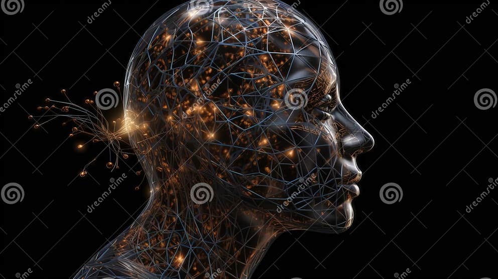 Generative AI. Artificial Intelligence AI Analysis Big Data in Smart ...