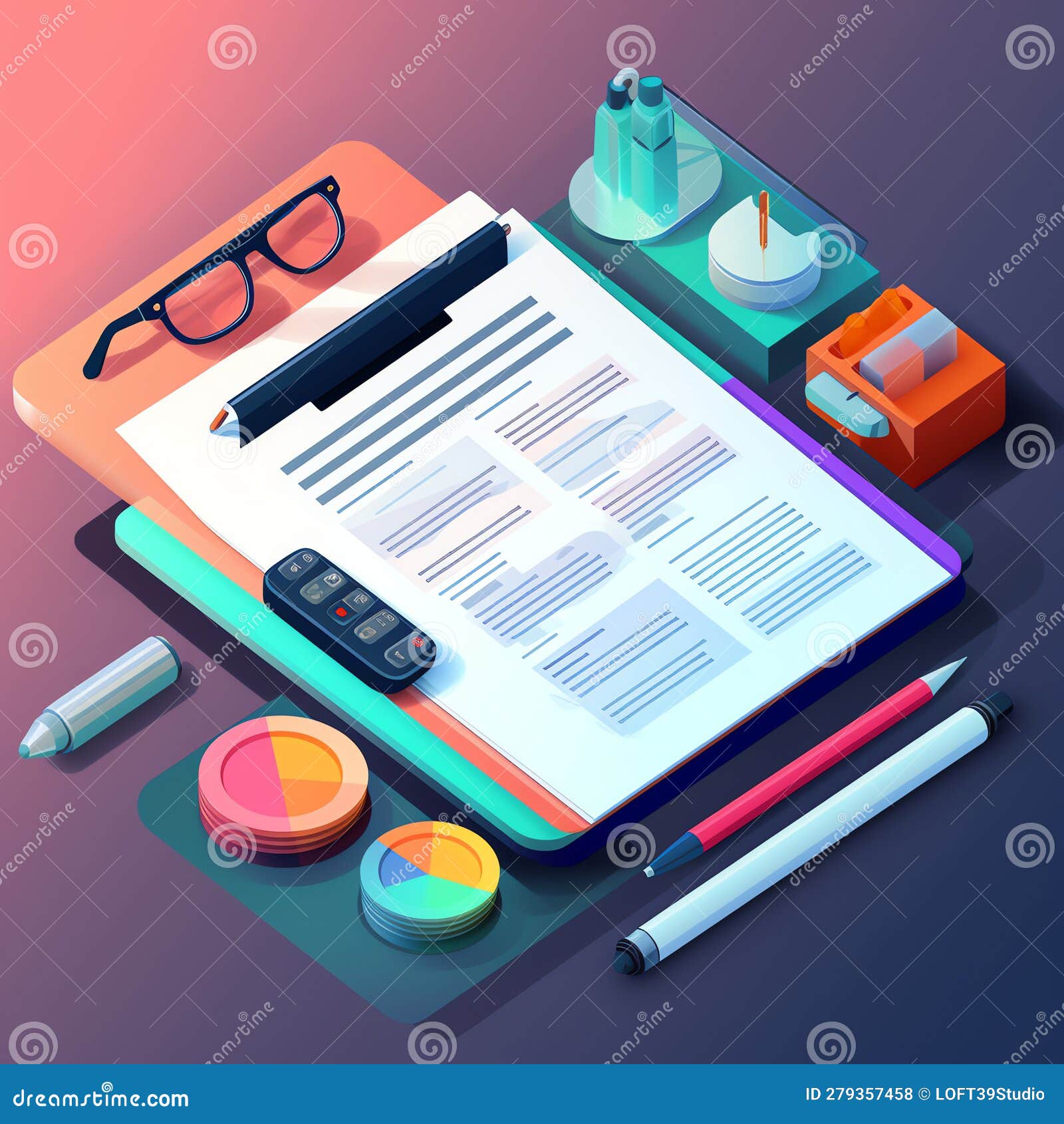 Generative AI Audit- stock illustration. Illustration of technology ...