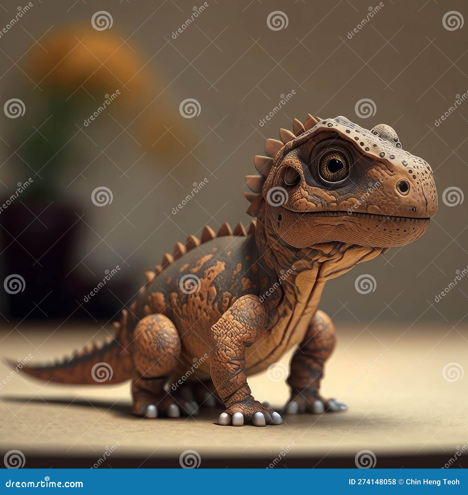 Generative AI, Baby Of Velociraptor, Ancient Carnivore Dinosaur ...