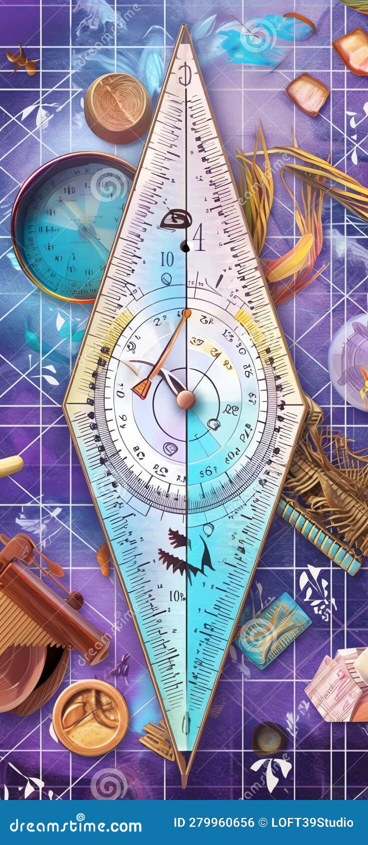 Generative AI Bar and Horseshoe Magnets- Stock Illustration ...