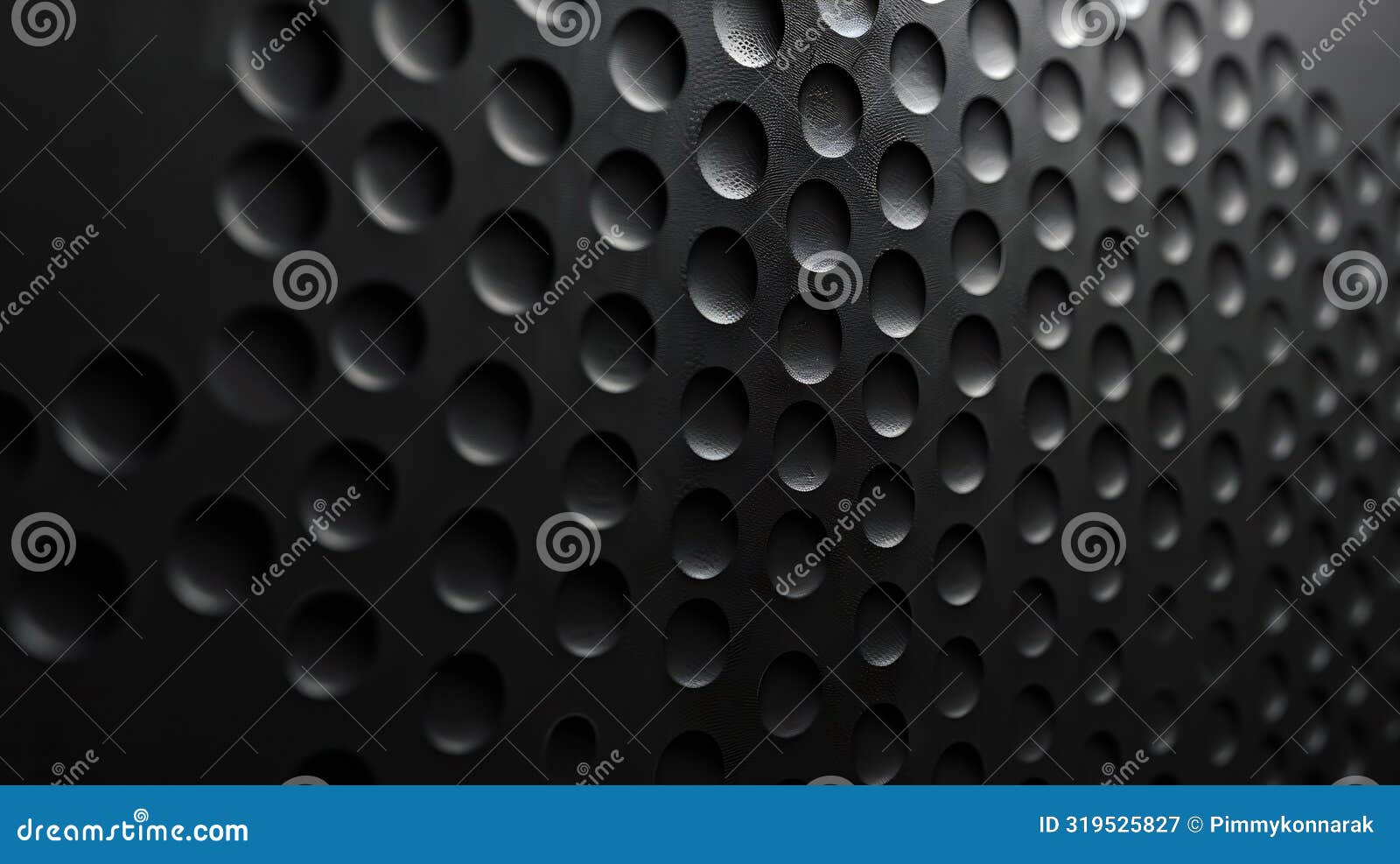 Generative AI Black Background of Circle Pattern Texture Business ...