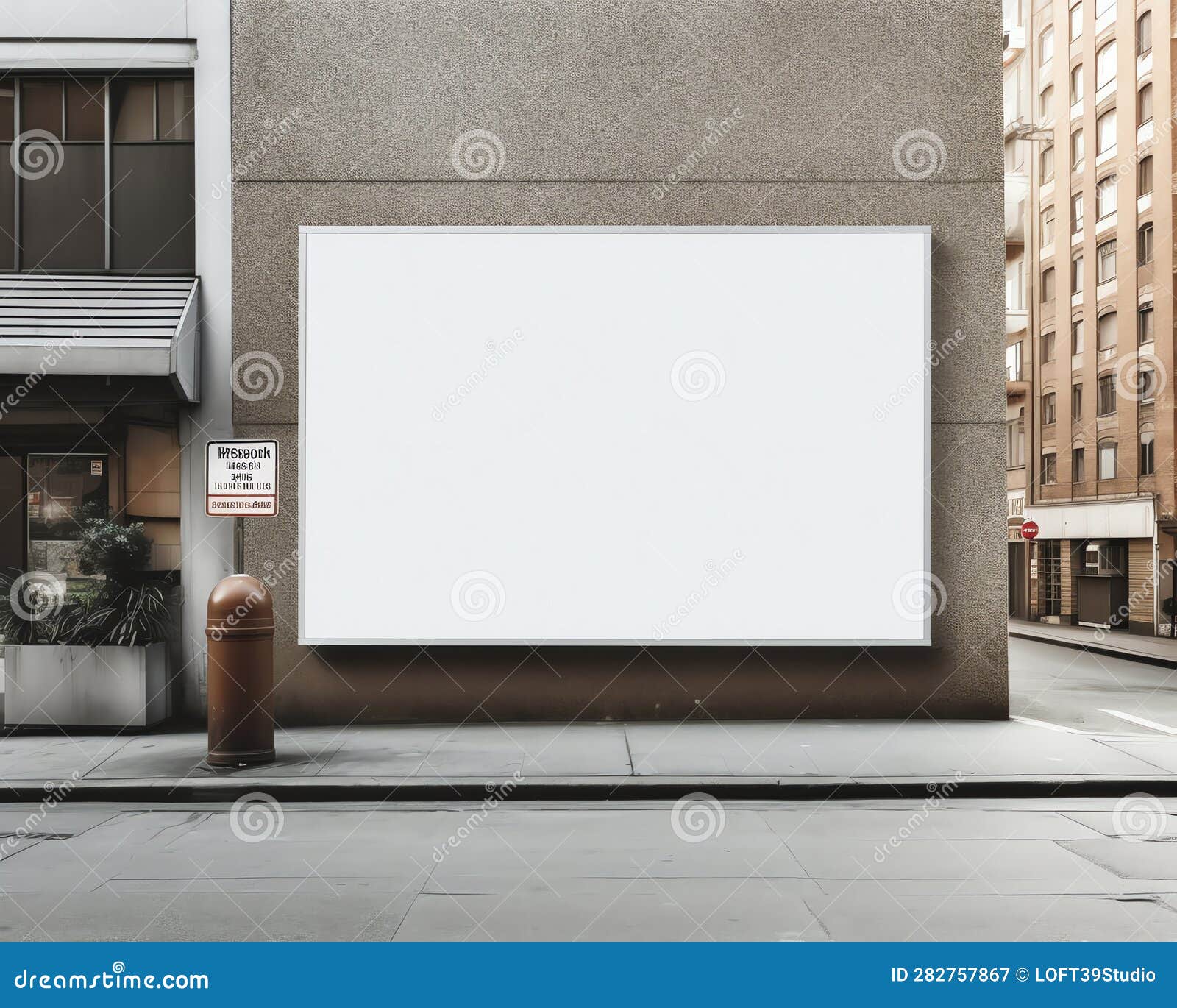 153_Blank_white_banner_1687397333437_1 Stock Illustration ...
