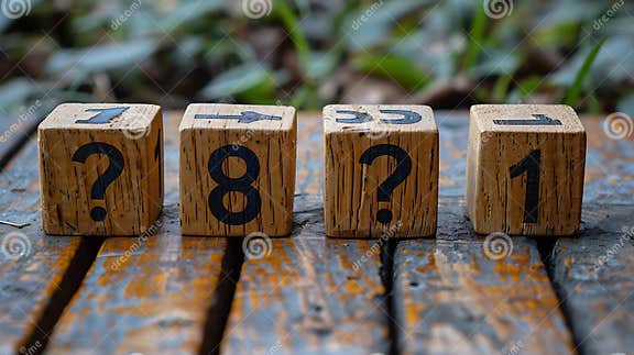 Generative Ai Blocks With Question Marks And Copy Space Questions And Problem Solving Frequently