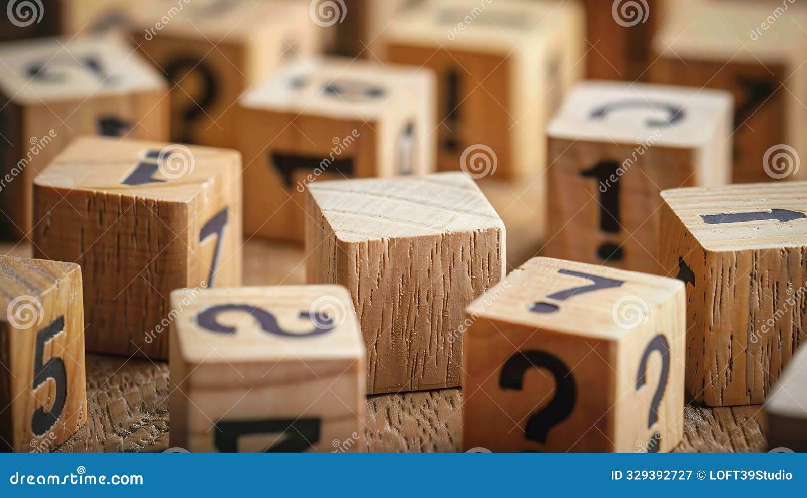 Generative Ai Blocks With Question Marks And Copy Space Questions And Problem Solving Frequently